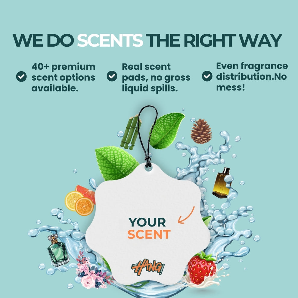 Custom Car Fresheners with Logo, Branding, Scent & Packaging – Order N ...